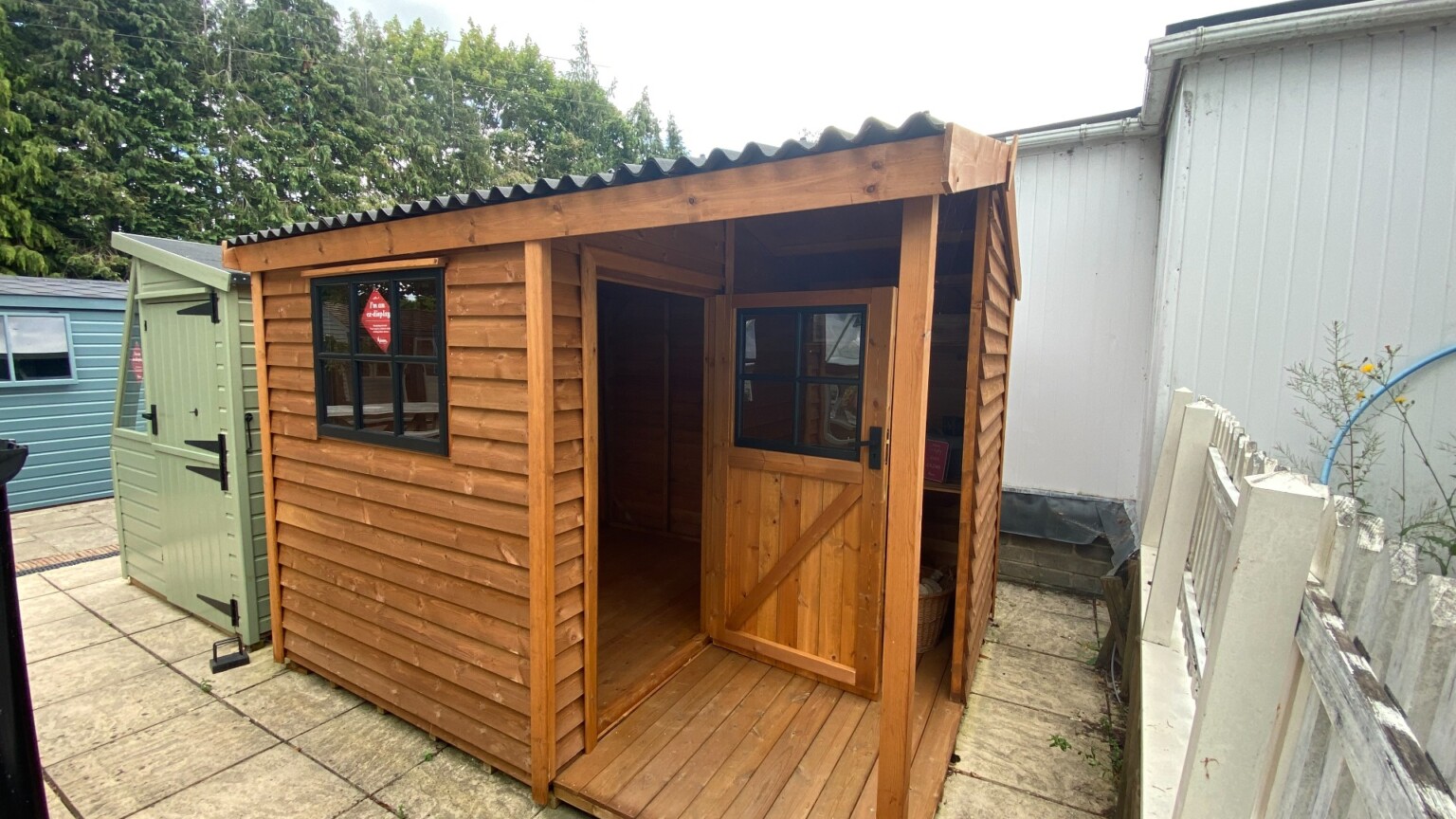 Malvern Heavy Duty Combination 10' x 8' Ex-Display Shed