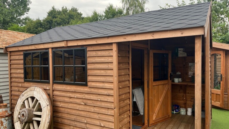 Malvern Heavy Duty Combination 14'x10' Ex-Display Shed