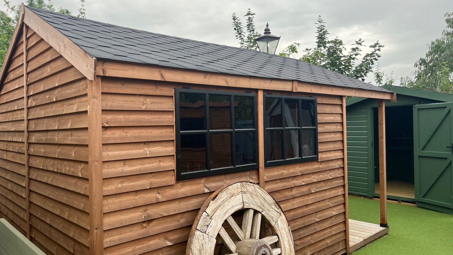 Malvern Heavy Duty Combination 14'x10' Ex-Display Shed