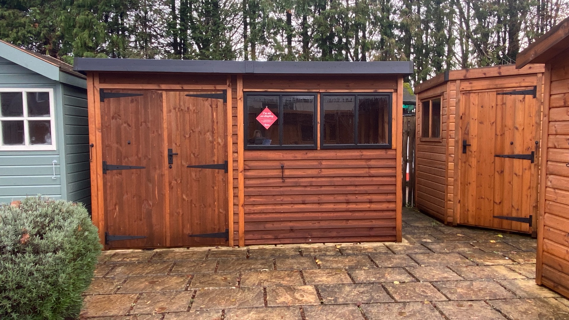 Malvern Heavy Duty Pent Shed 12' x 8' Ex-Display Shed